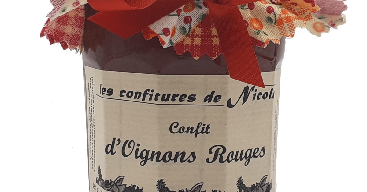 Oignons rouges - Nos confits - Les Confitures de Nicole